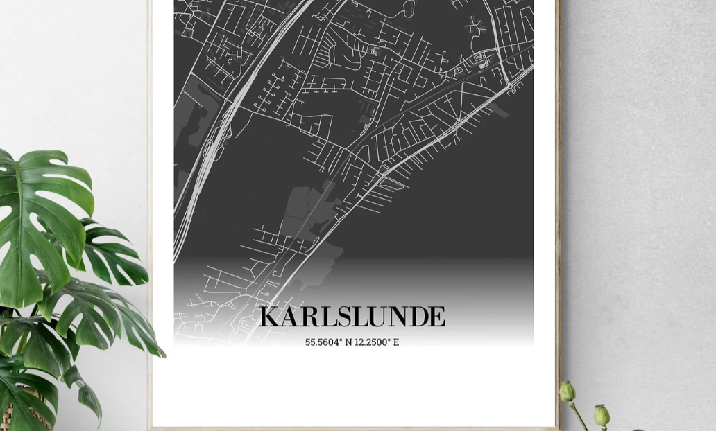 Danmark Plakat - Dekorative byplakater fra Plakata